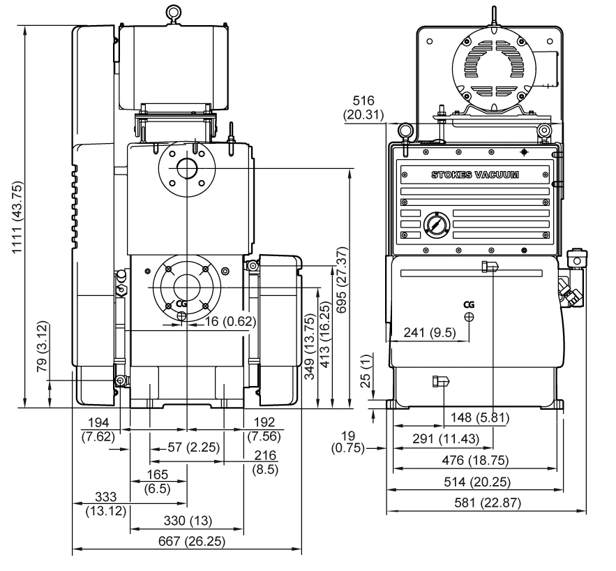 Поршневой вакуумный насос Edwards 212J 50 Гц - купить в интернет ...